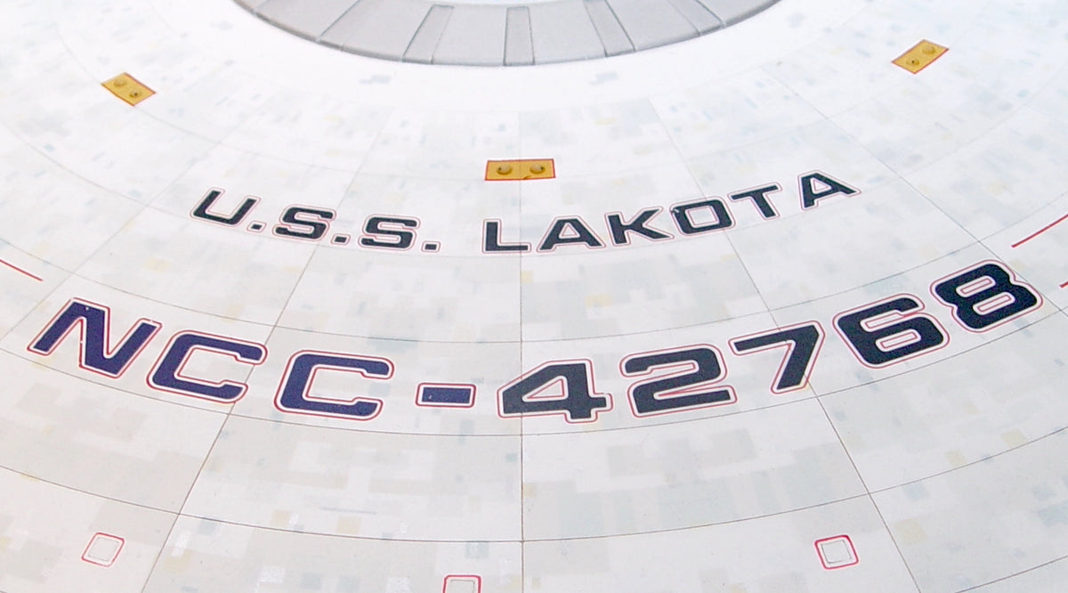 Lakota Registry and Porthole Decals - 1:1000 – Lake Monster Details